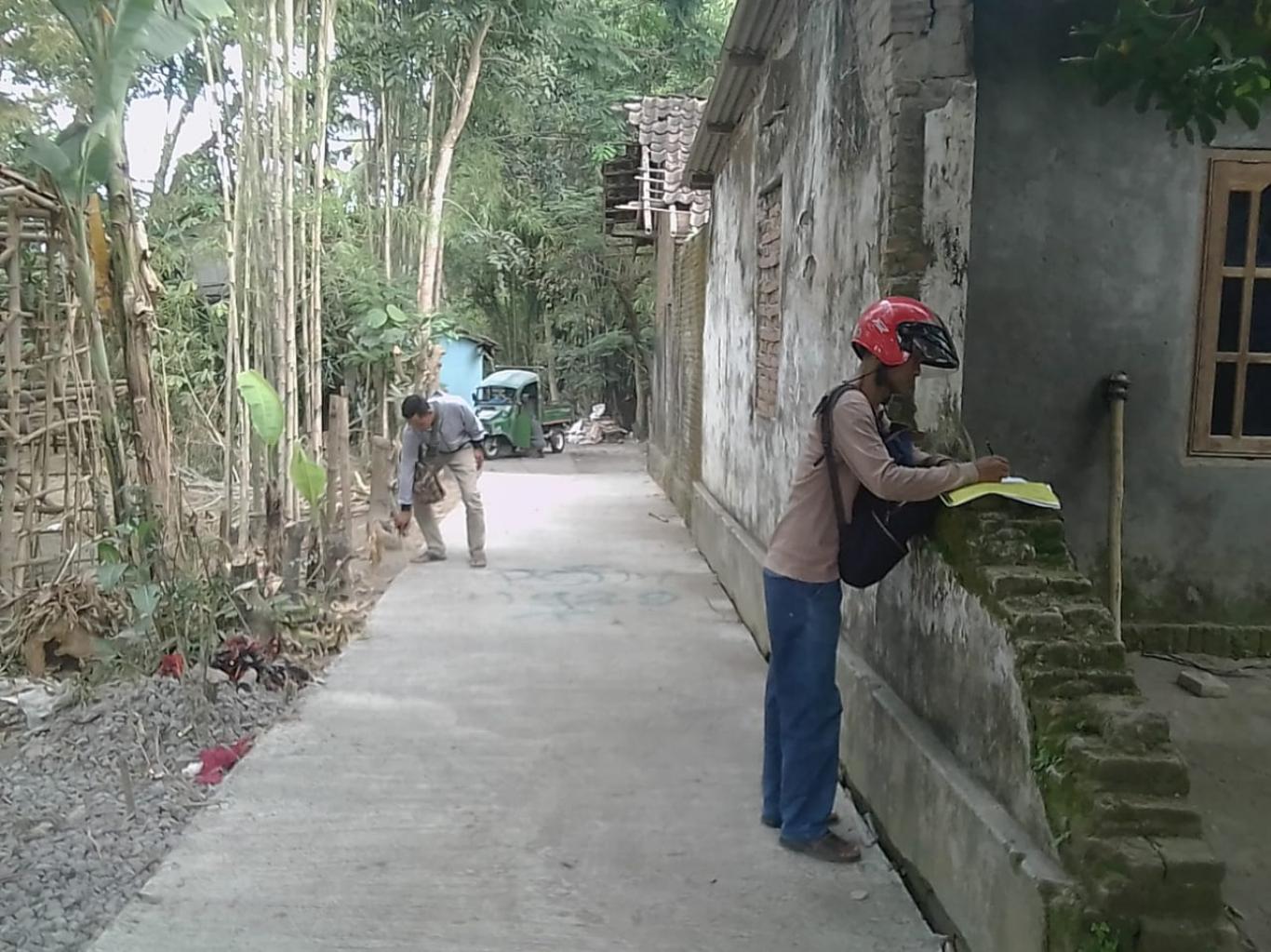 TPK Desa tirtonirmolo Pastikan Pekerjaan Sesuai Spesifikasi dan Volume ...